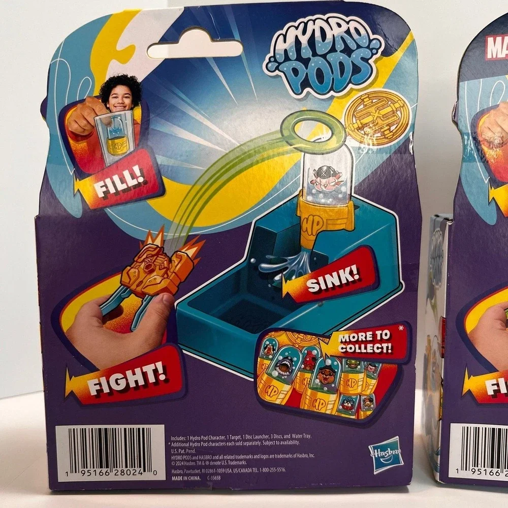 Hasbro | Toys | Hasbro Hydro Pods Starter Pack Kids Os Multi New Marvel ...